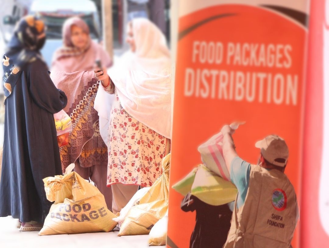 Shifa Foundation's Ramadan Food Distribution drive