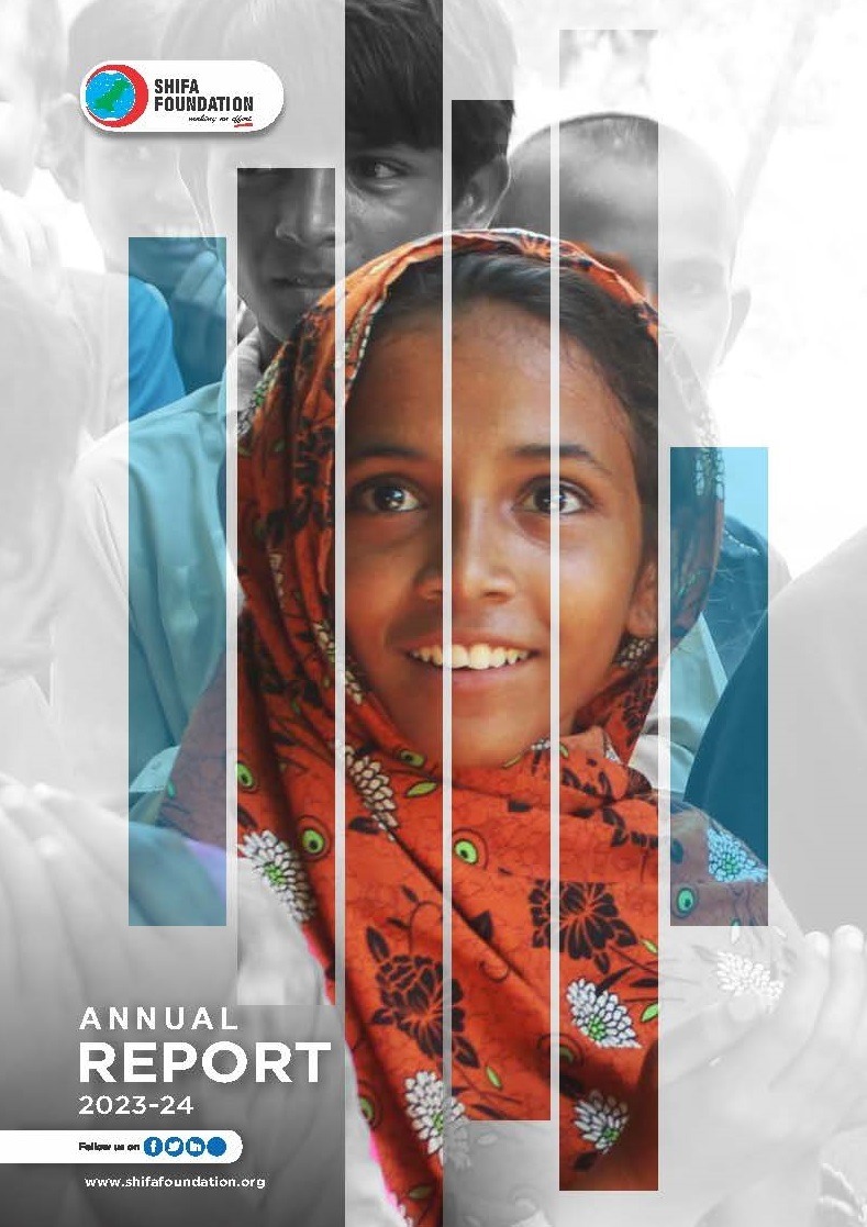 Annual Report 2023-2024 | Shifa Foundation | Charity and Fund Raising Organization